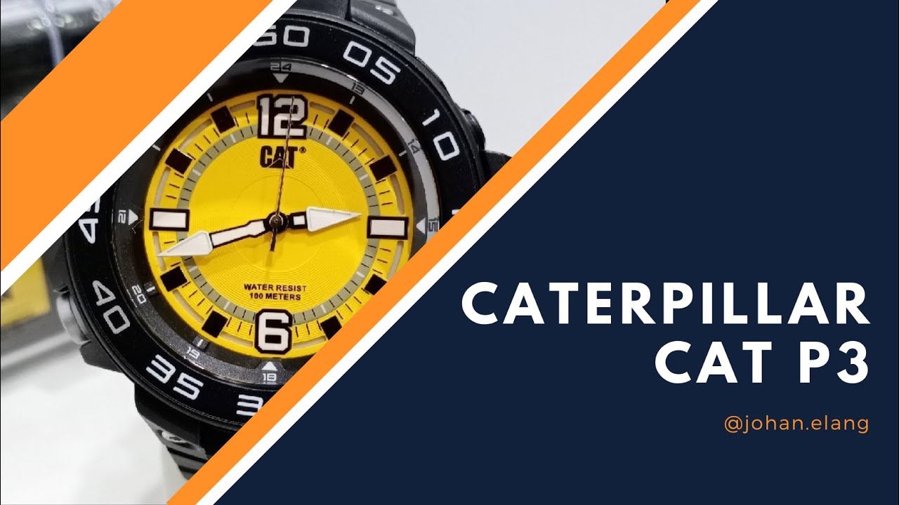 JAM CAT P3 : JAM CATERPILLAR MURAH TERBARU ( 2022 ) - YouTube