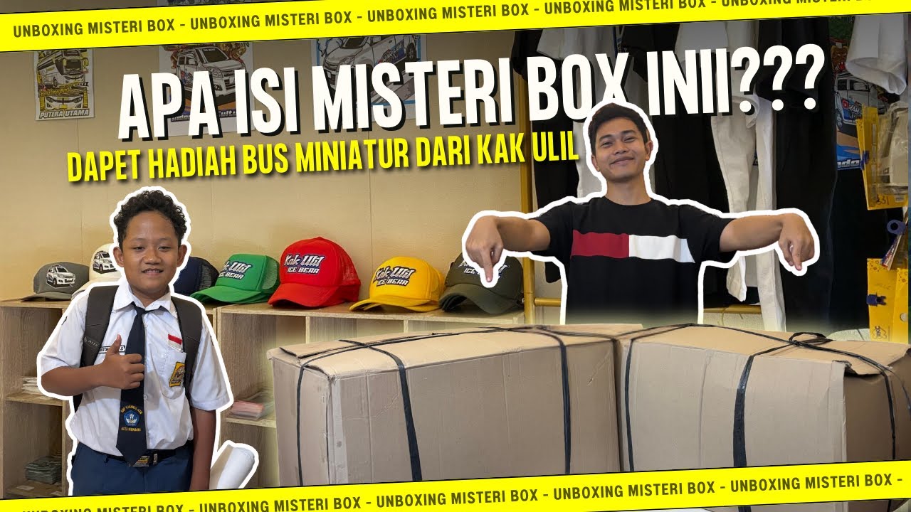 TOKO KAK ULIL KEDATANGAN MISTERI BOX, WAH GEDE BANGETT!! - YouTube