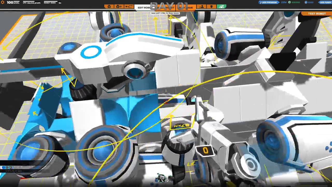 Robocraft Prototype - 15k Flying Walker - YouTube