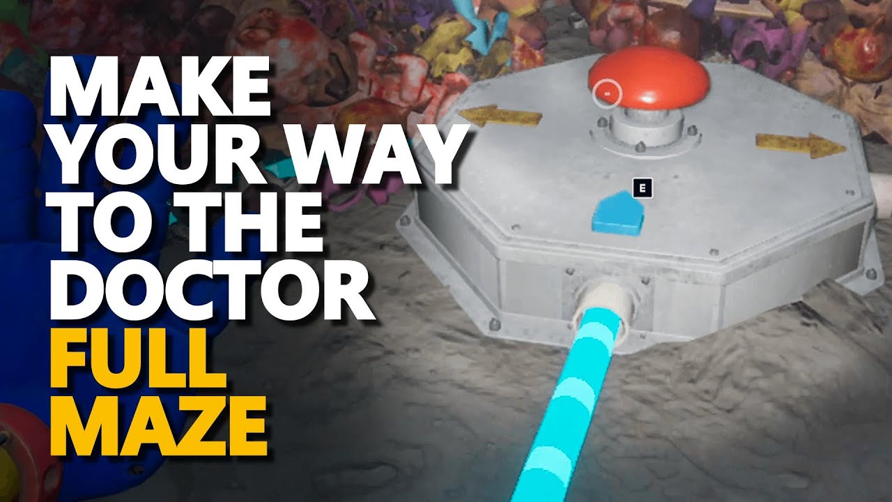 Make Your Way to the Doctor FULL MAZE Poppy Playtime Chapter 4 Safe Haven - YouTube