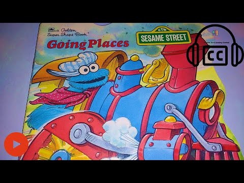 🛣️ SESAME STREET 👉 GOING PLACES 🚂 A Little Golden Read Aloud Storybook ...