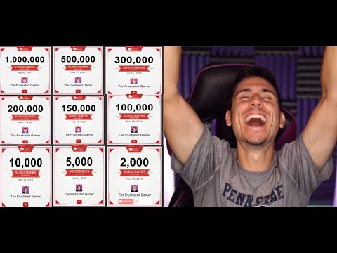 The Frustrated Gamer All Video Subscriber On milestone - YouTube