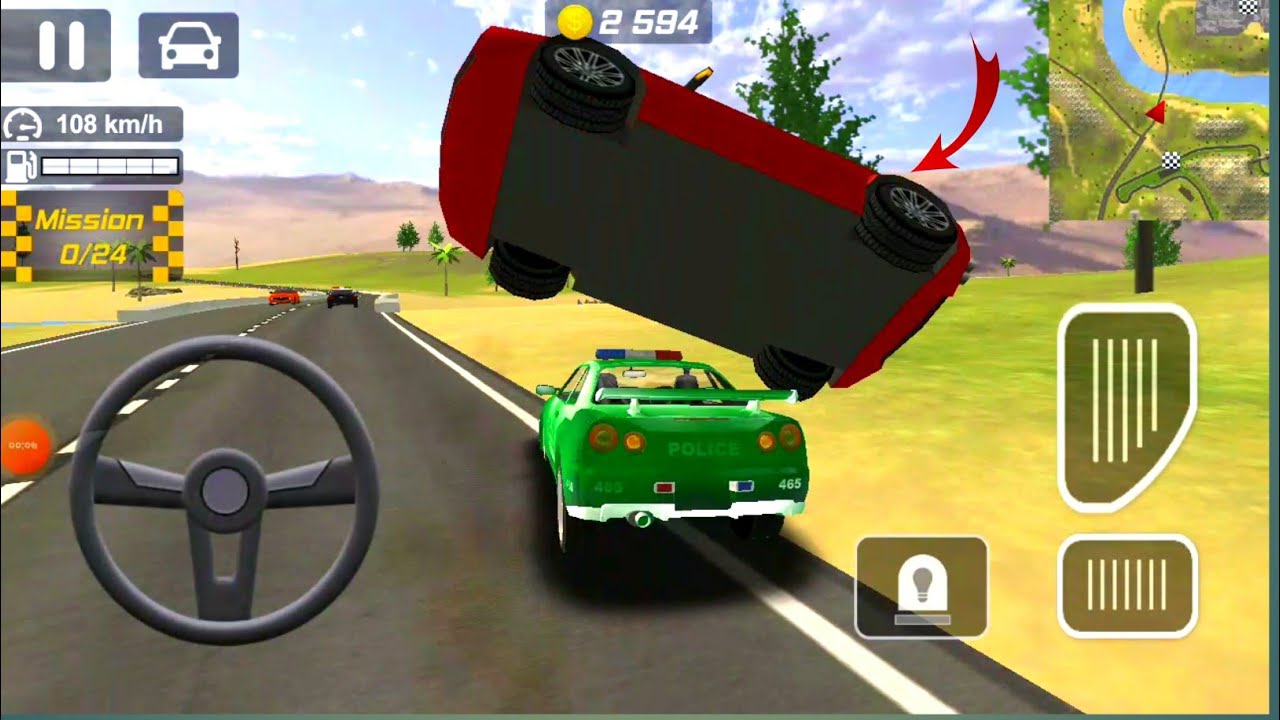 R gari gamer #259 police Drift Gari Driving AndroiCard Gameplay Best ...