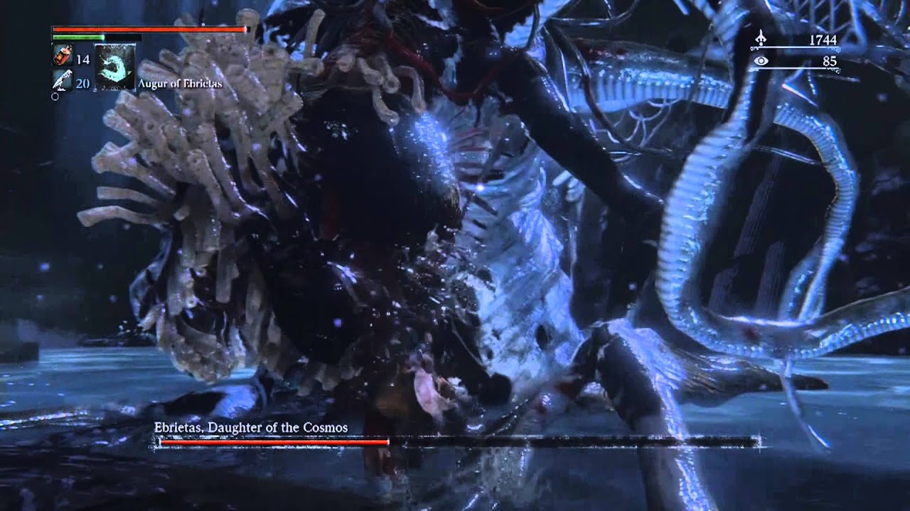 Bloodborne Secret Boss Fight | Ebrietas Daughter of the Cosmos - YouTube