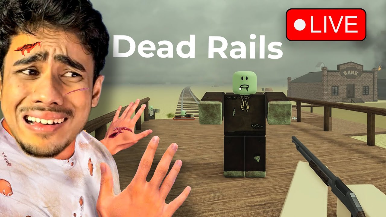 Can Escape DEAD RAILS [Alpha] | Roblox Live - YouTube
