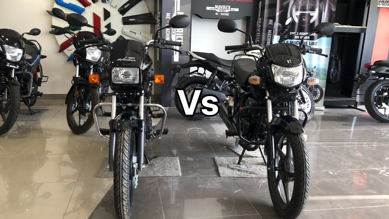 All New 2024 Model Hero Splendour plus Vs Hf Delux Comparison | On-Road ...