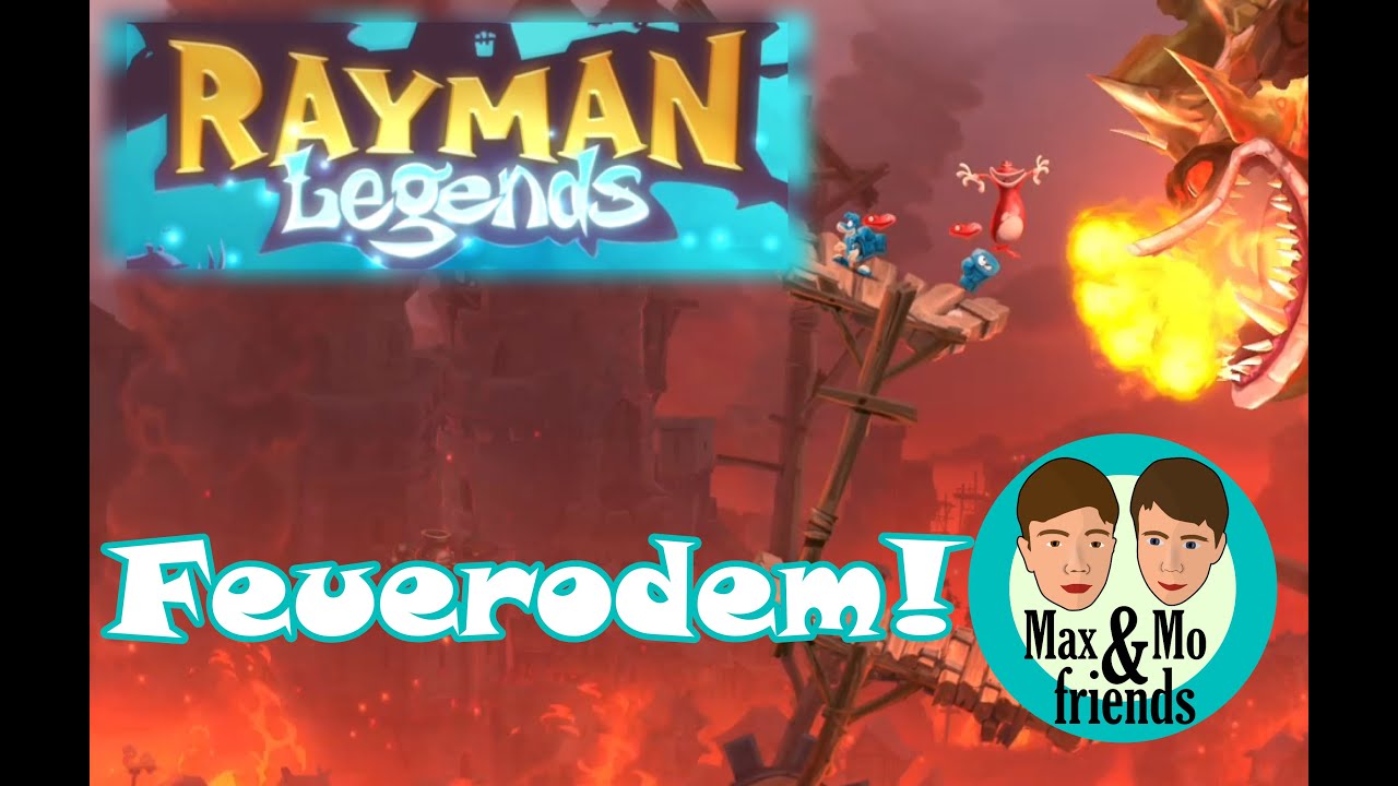 Rayman Legends - Feuerodem! - Mit Max, Mo and friends - YouTube