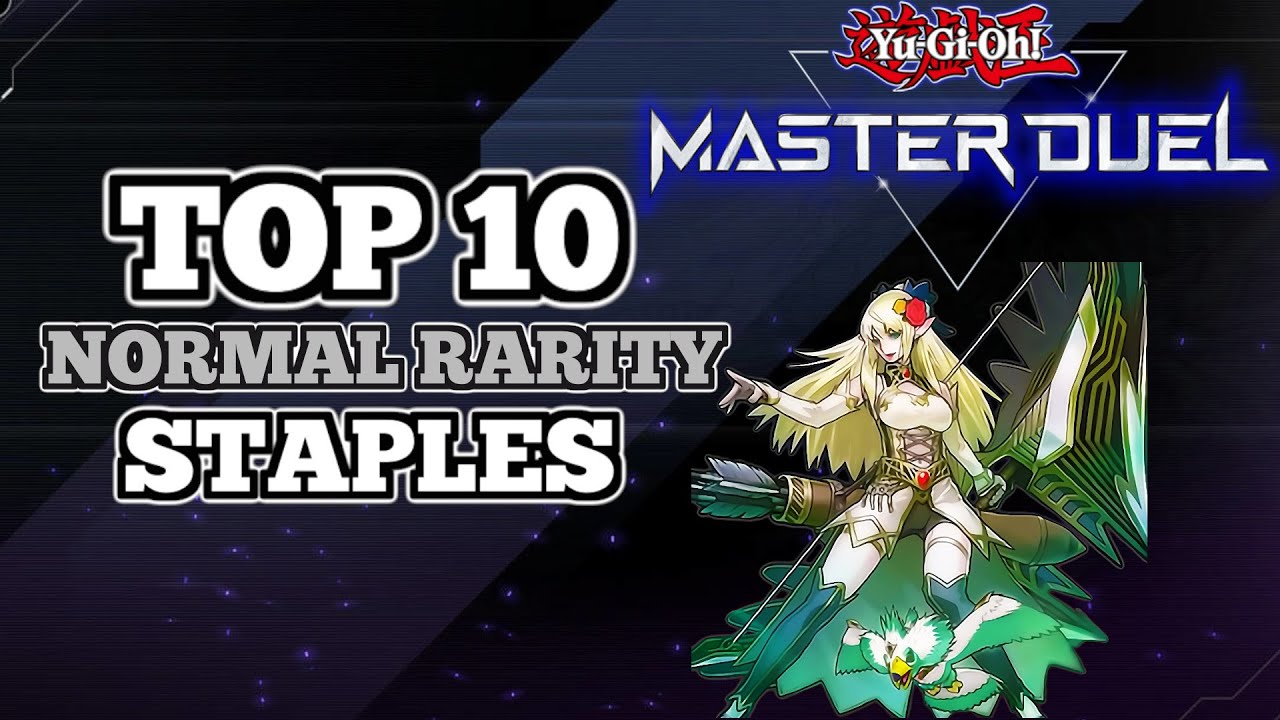 Top 10 Normal Rarity Cards | Yu-Gi-Oh! Master Duel - YouTube