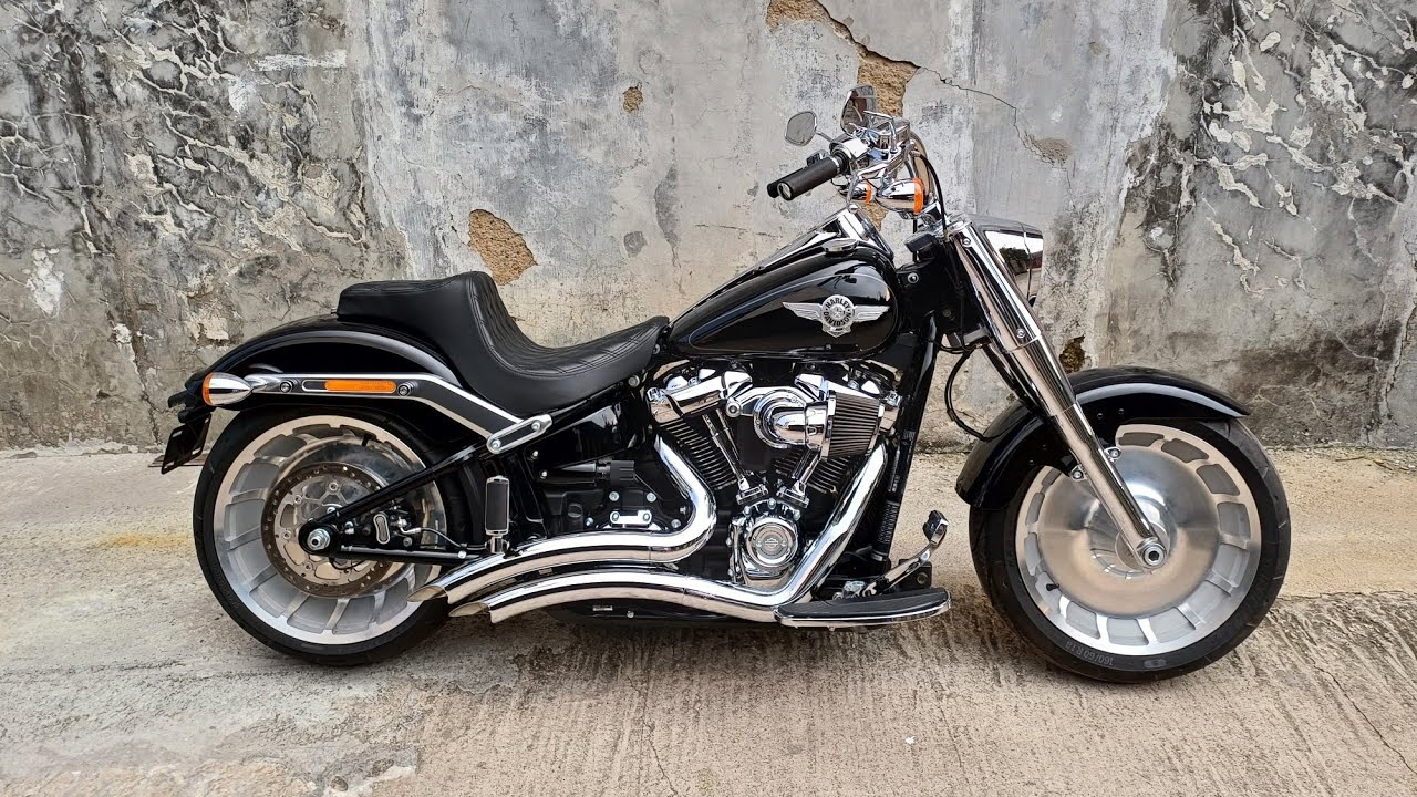 HARLEY DAVIDSON FATBOY 114 CI M8 2018 | #241 - YouTube