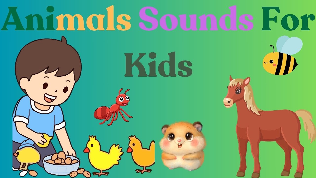 Animal Sounds Song 2 Animal Sounds for Babies #animalsforkids # ...