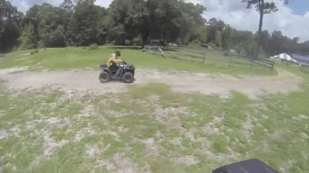 Camp Indian Springs ATVs and Ziplines - YouTube