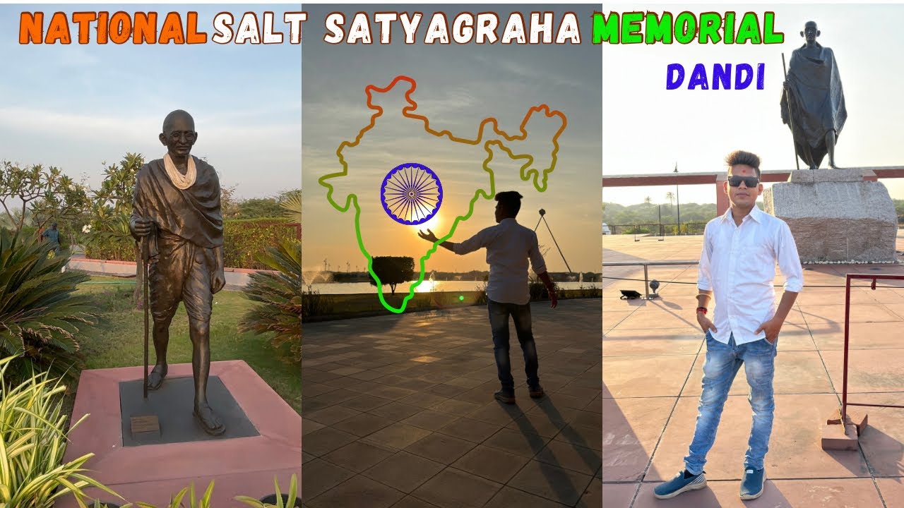 National Salt Satyagraha Memorial,Dandi Navsari (Gujarat)Sbchetan vlog ...