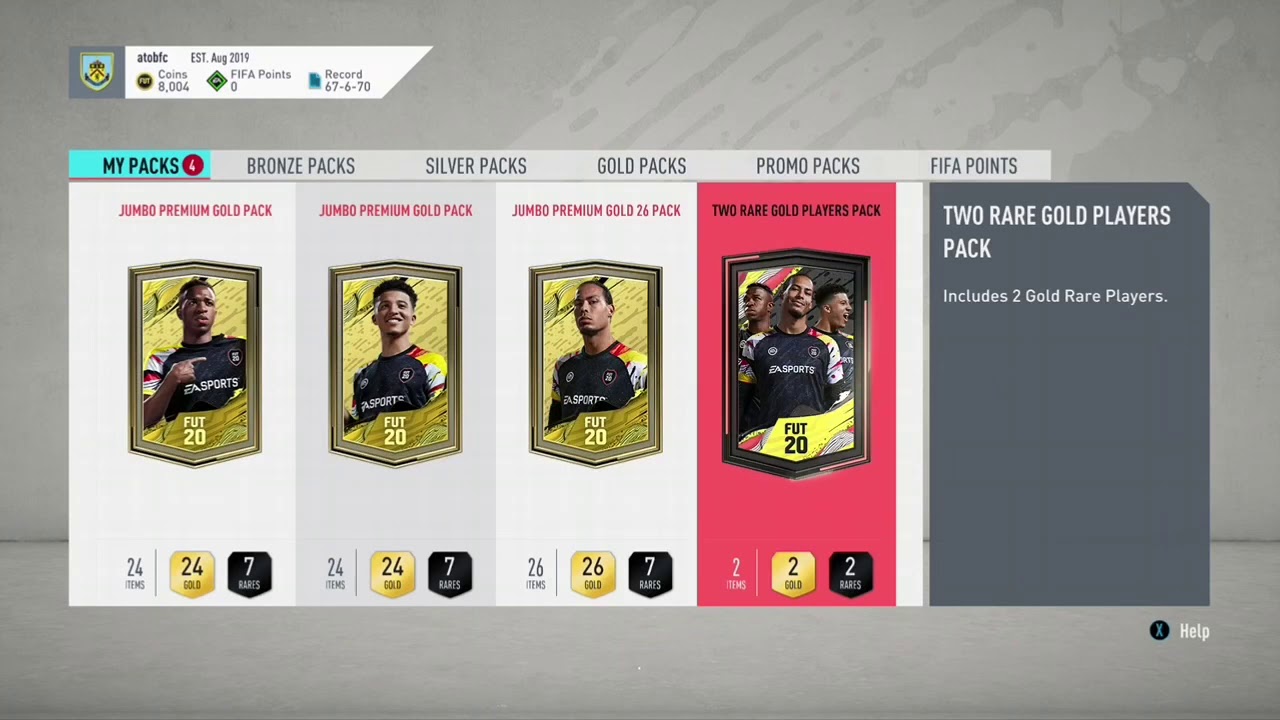 2020 fifa20 packing opening - YouTube