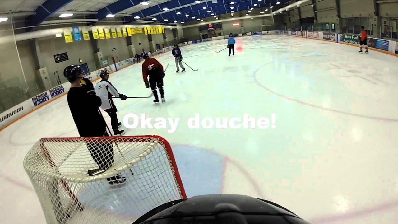 What happens at stick and puck - YouTube