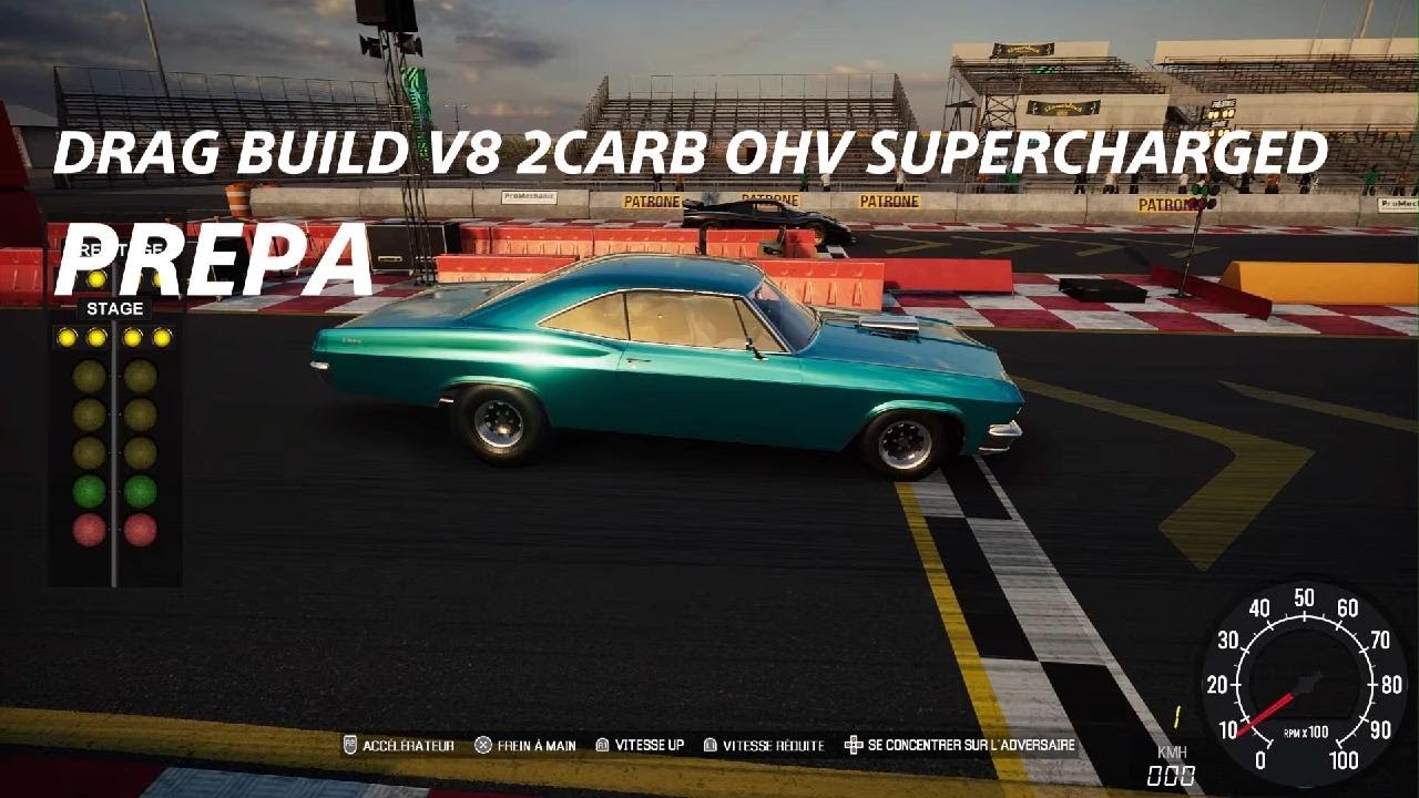 BOLT CAPE MK4 1965 V8 2CARB OHV SUPERCHARGED PREPA RUN 1/8 VS FERRARI ...