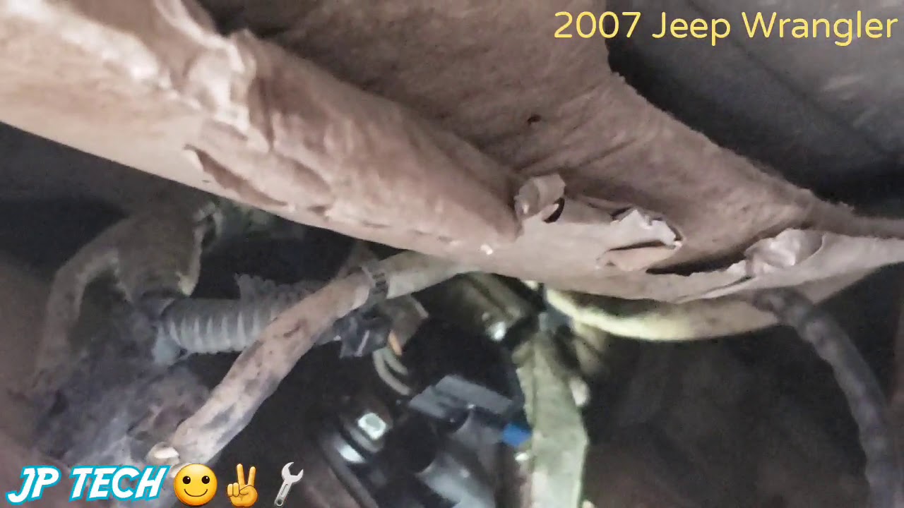 2007 Jeep Wrangler Codigo P0335 crankshaft position sensor . Sensor de ...