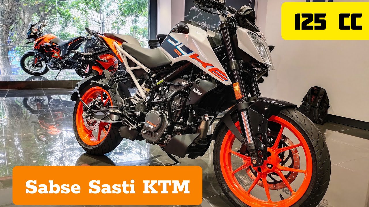 KTM 125 Duke , KTM ki Sabse Halki , Sasti Bike. Good for Beginners - YouTube