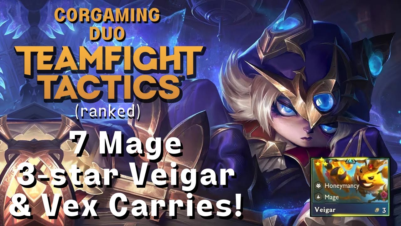 3 Star Vex & Veigar - THE GLOOMIST AND THE KING BEE! | TFT Magic ...
