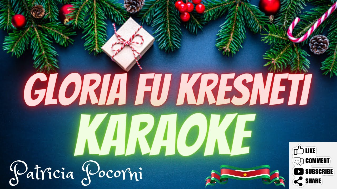 GLORIA FU KRESNETI - PATRICIA POCORNI || CHRISTMAS TIME || KARAOKE ...