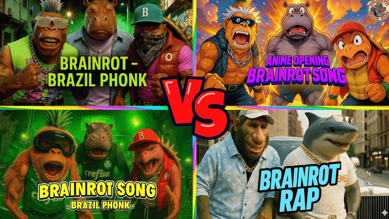 BRAINROT: Rap / All versions - YouTube