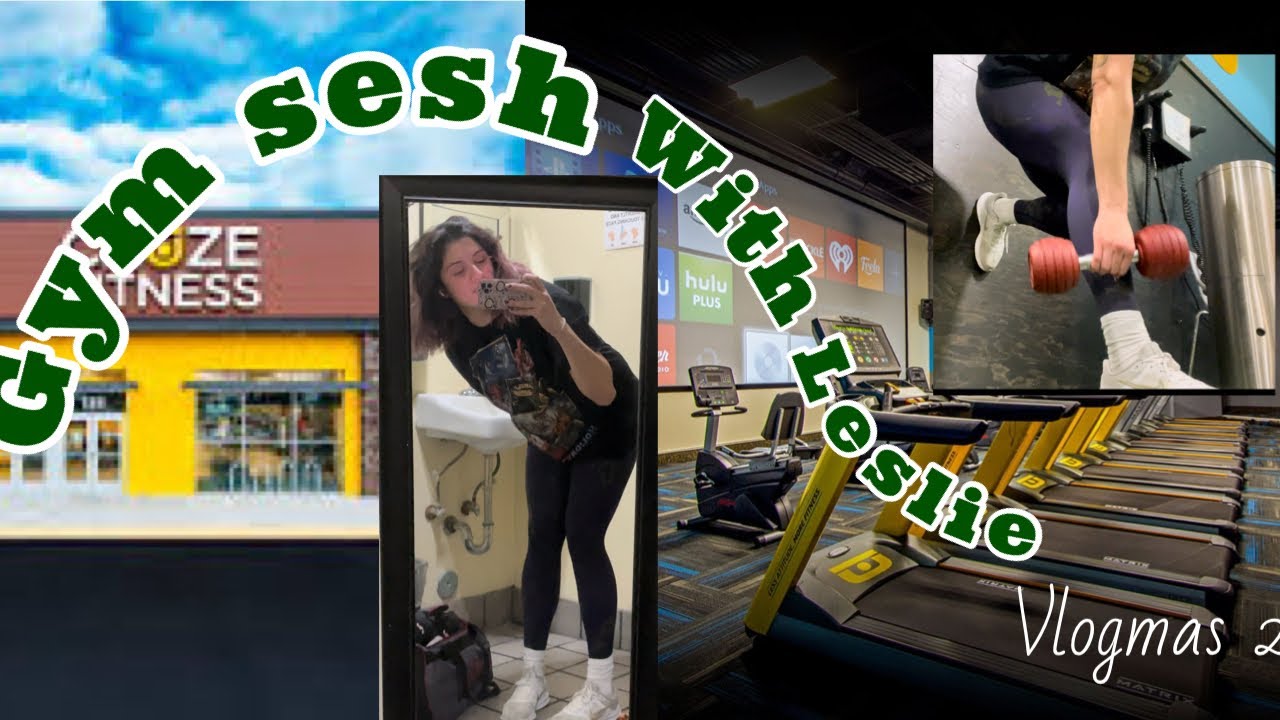 Leg Day Routine Vlogmas Day 2 Youtube