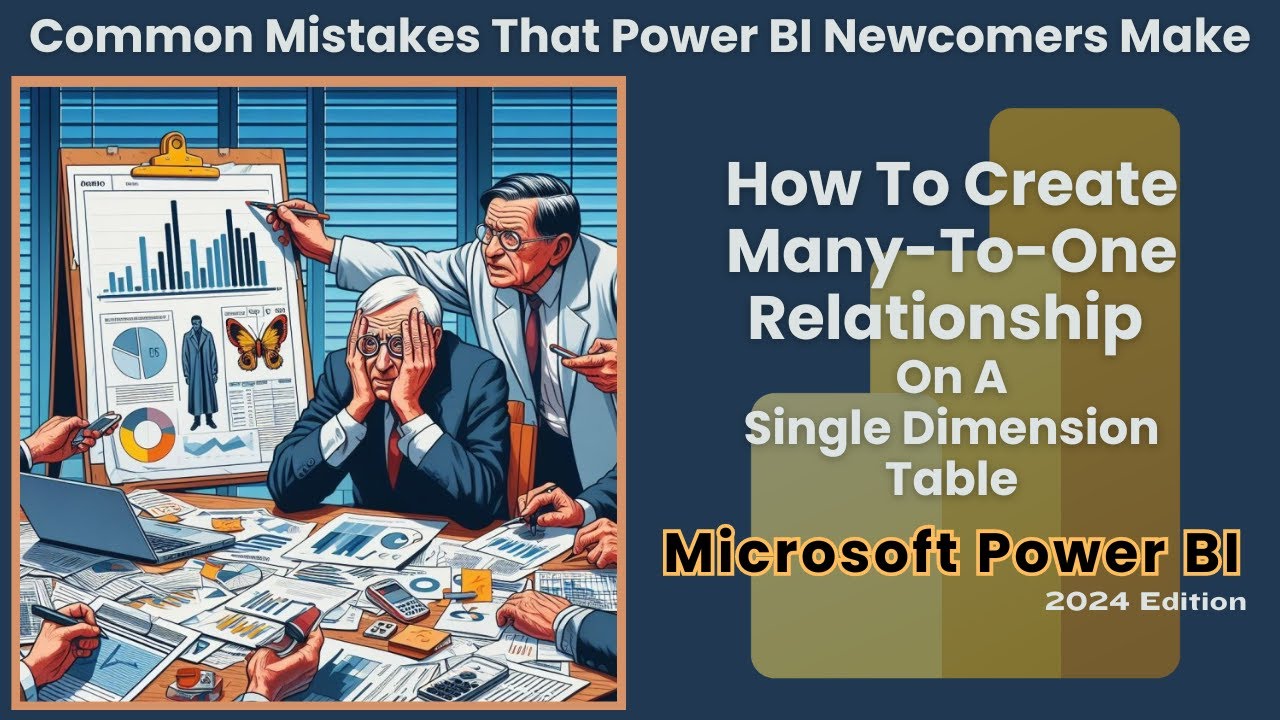 How to Create Many-to-One Relationships on a Single-Dimension Table ...