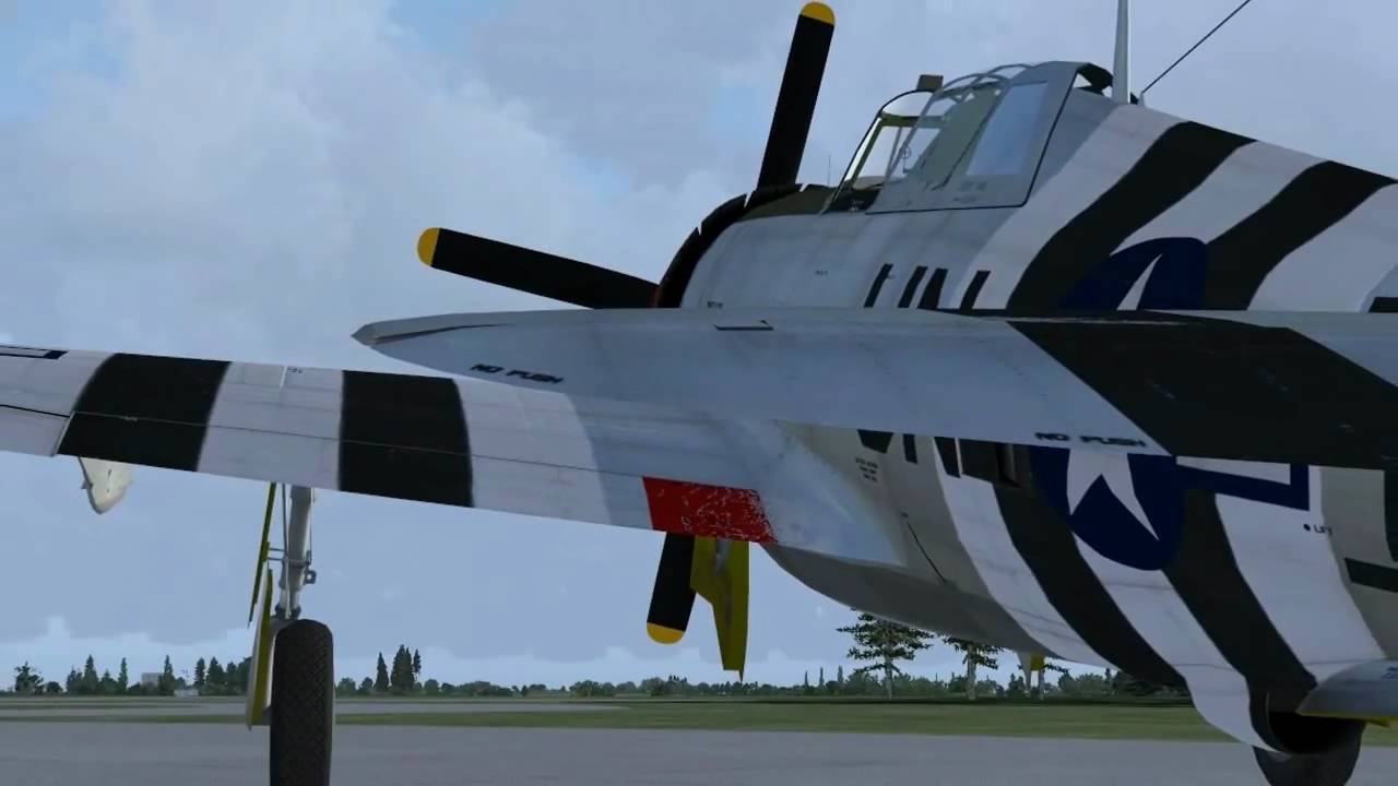 A2A Simulations Wings of Power 3 P-47 "Razorback" - YouTube