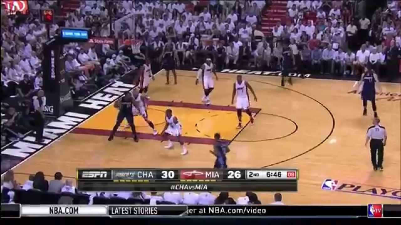 April 20, 2014 - TNT - Playoffs Rd.1 Game 01 Miami Heat Vs Charlotte ...