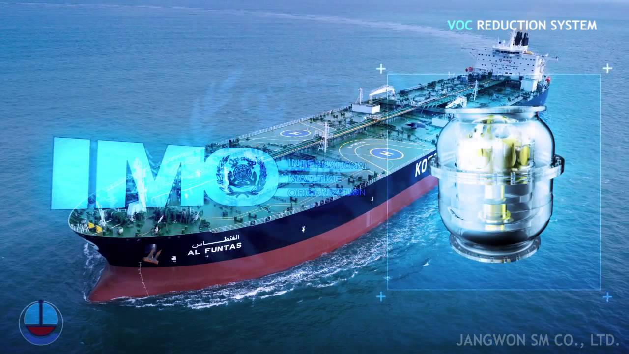 JangWon SM | Cargo Tank VOC Reduction System ( De - VOC ) - YouTube