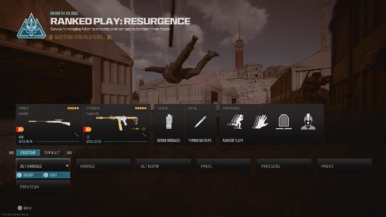 Rebirth ranked 😭 - YouTube