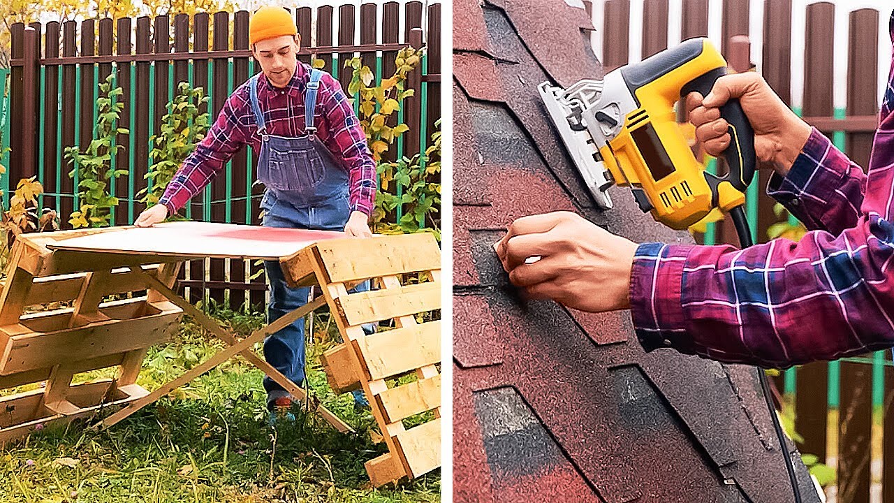 Creative Ways to Repurpose Pallets - YouTube