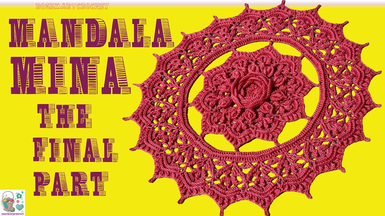 MANDALA MINA THE FINAL PART آموزش ماندالا مینا قسمت پایانی - YouTube