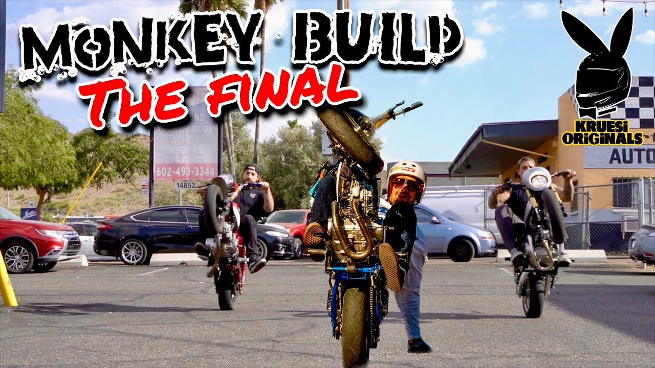 Honda Monkey into a minni Harley Davidson THE FINAL CUT Kruesi ...