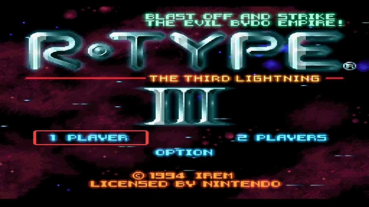 [Gaming Live HD] R-Type III: The Third Lightning (SNES) - YouTube