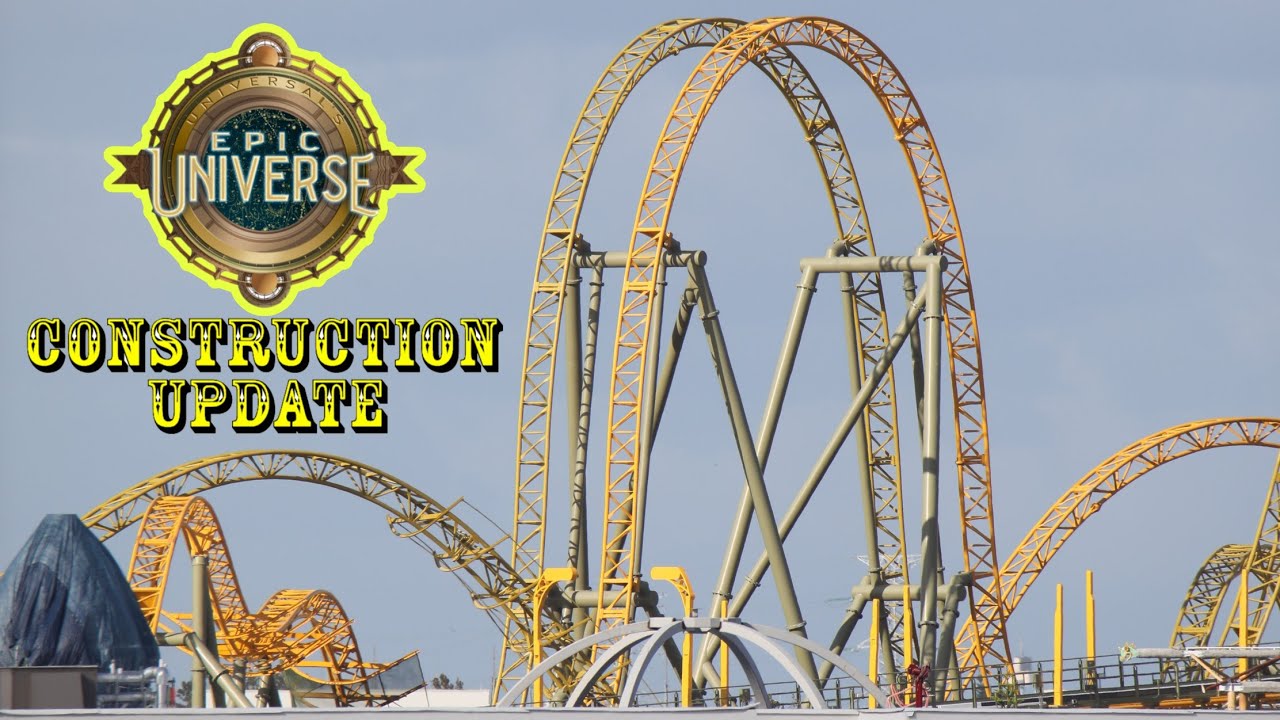 Universal Epic Universe Construction Update 10.21.24 Tons Of Progress ...