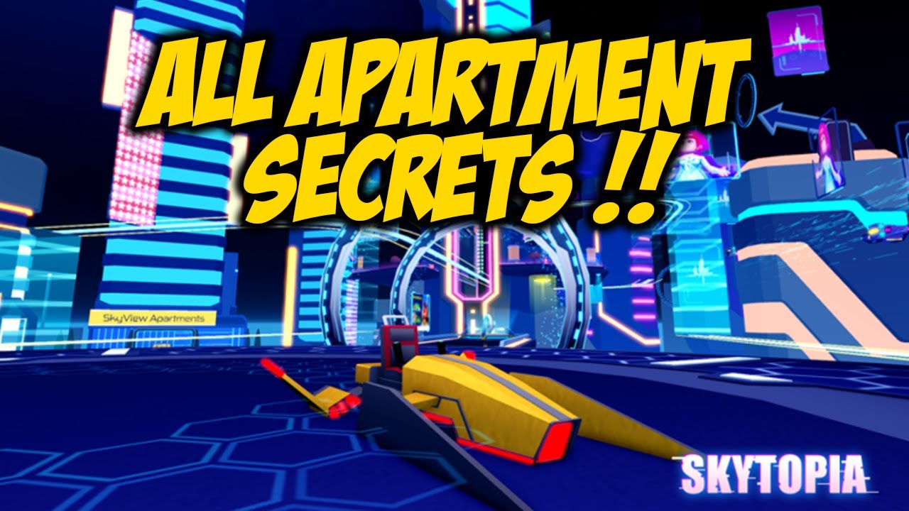 ALL SKYLINE APARTMENT SECRETS IN SKYTOPIA ROBLOX - YouTube