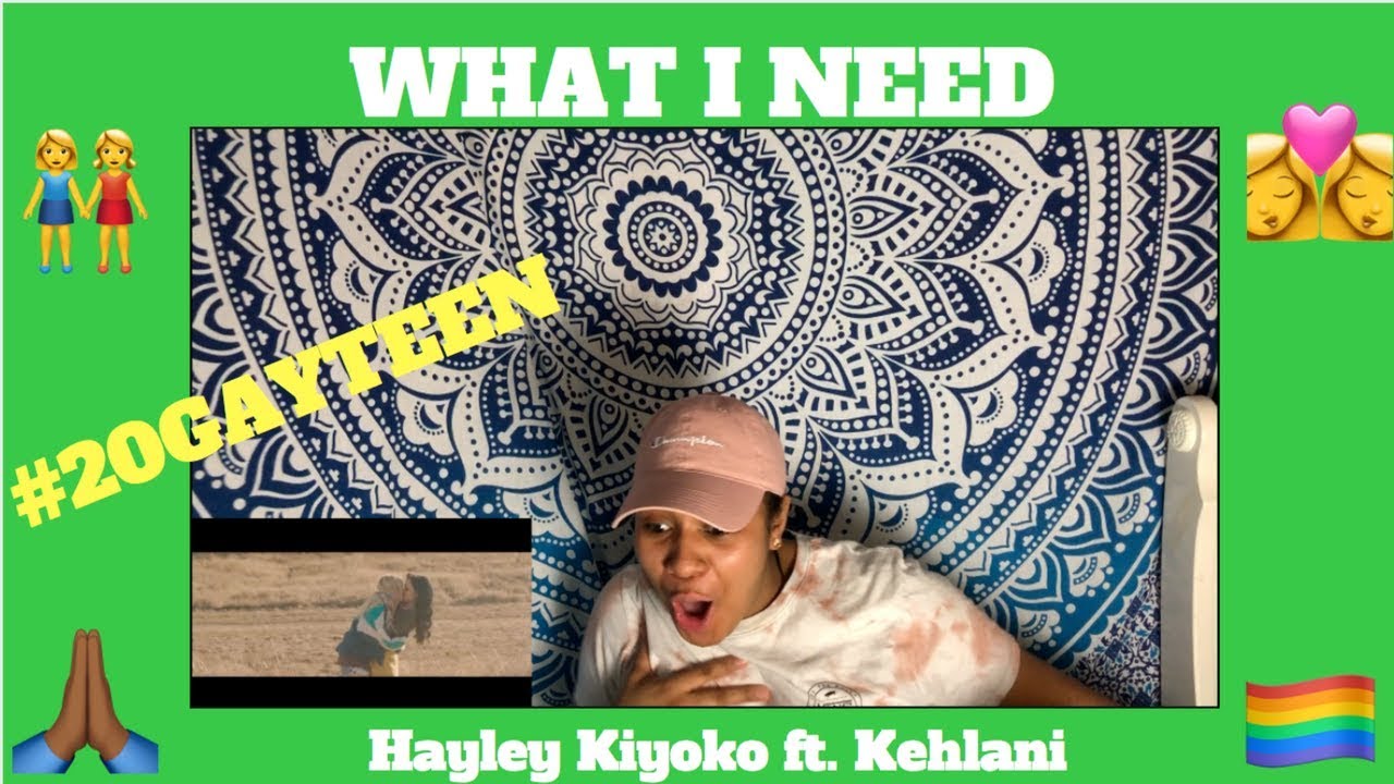My Reactions: What I Need- Hayley Kiyoko ft. Kehlani | phalANGEs - YouTube