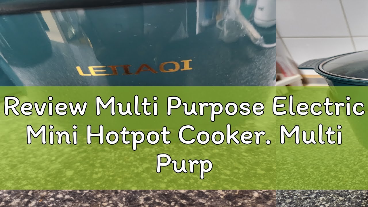 Review Multi Purpose Electric Mini Hotpot Cooker. Multi Purpose Mini ...