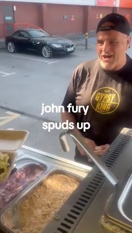 john fury spuds up butty van - YouTube
