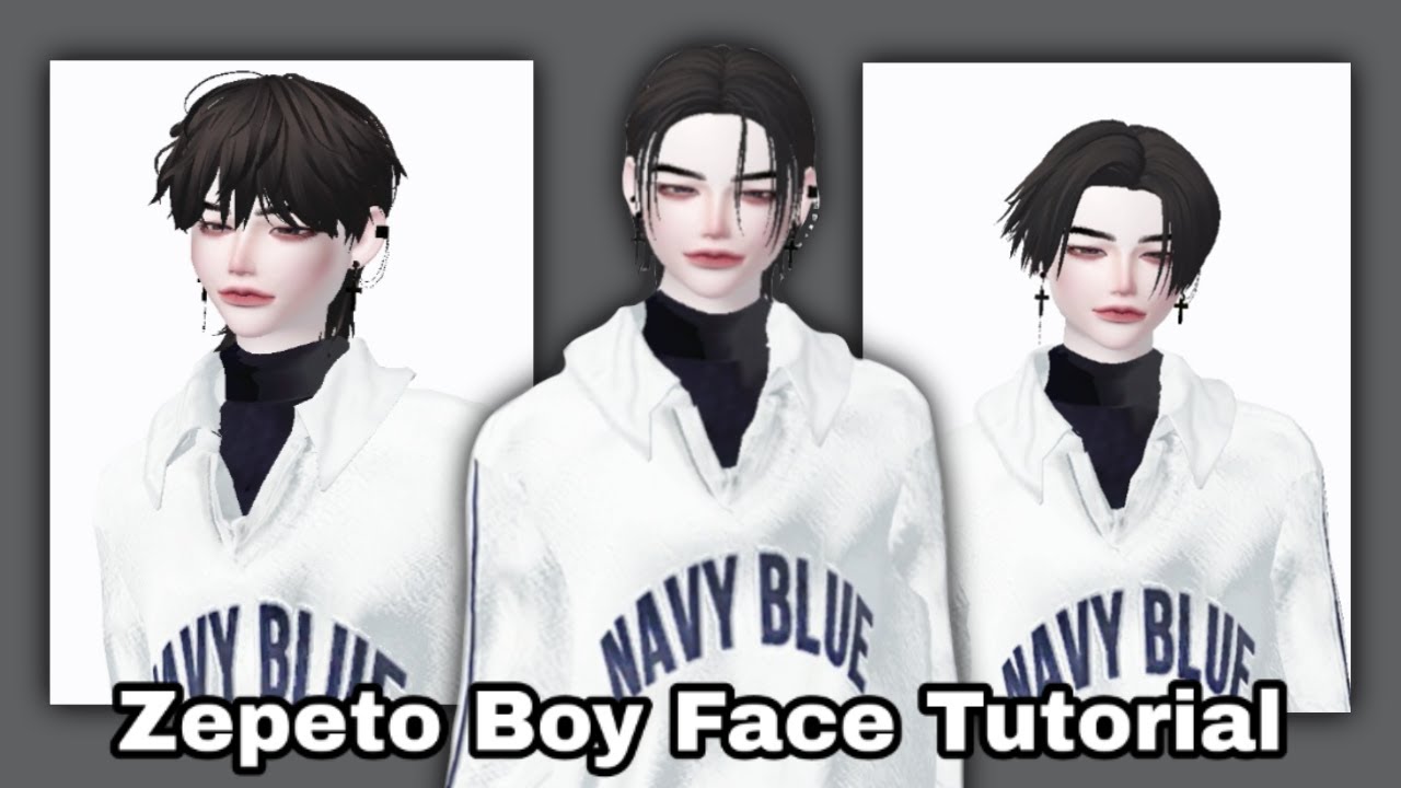 Zepeto Boy Face Tutorial 2022 | Bad Boy zepeto tutorial | Asian boy ...