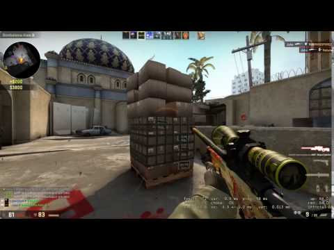 AWP | Dragon Lore - CS:GO One Bullet Two Kill De_Dust2