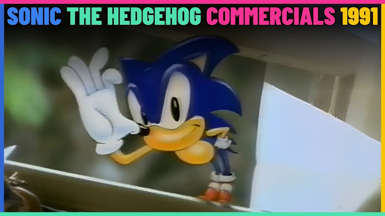 Sonic The Hedgehog Commercials From 1991. - YouTube