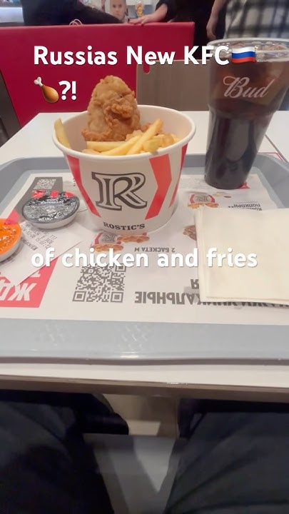 New KFC in Russia #russia russia #travel #food #kfc #foodie #sanctions #history #chicken #fried ...