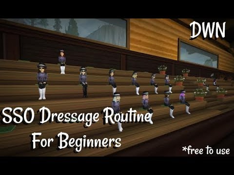 SSO Beginner Dressage Routine | Dark Woods Nation | Free To Use - YouTube