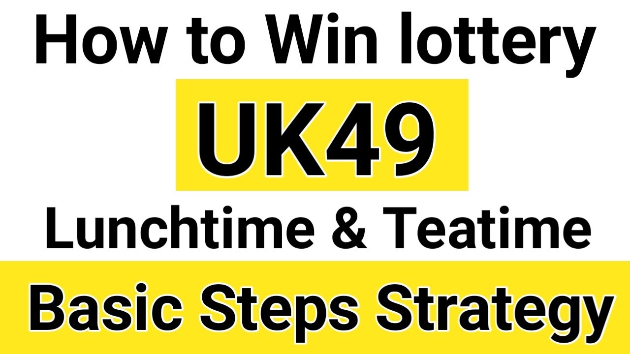 How to Win Uk49 lottery | Lunchtime and teatime | How to win lottery ...