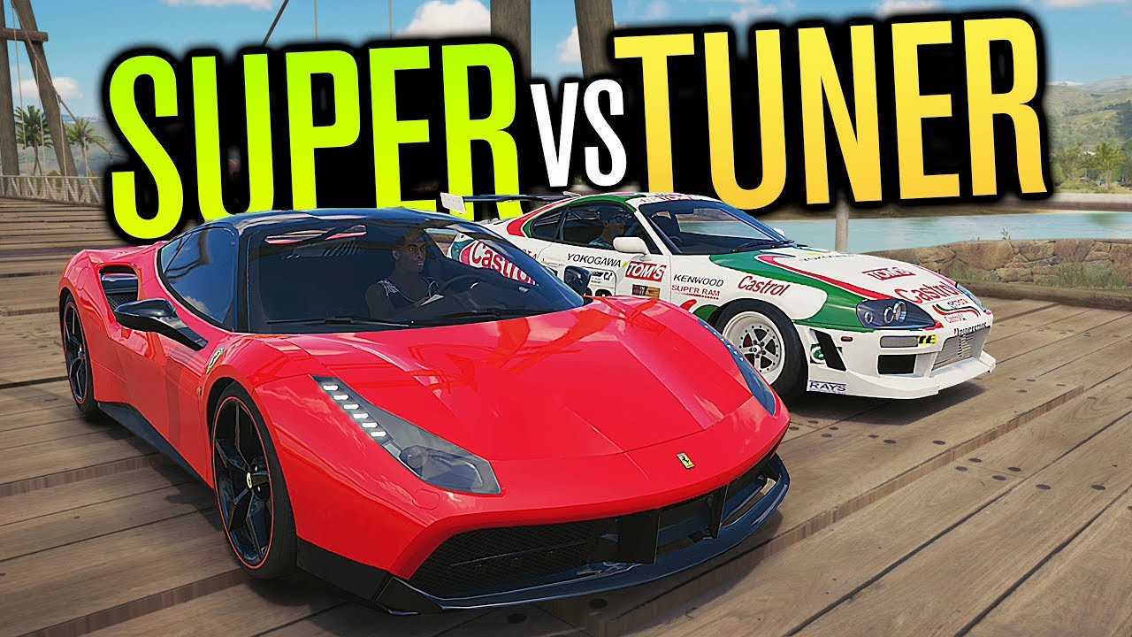 SUPERCAR VS TUNER?! | Forza Horizon 3 - YouTube
