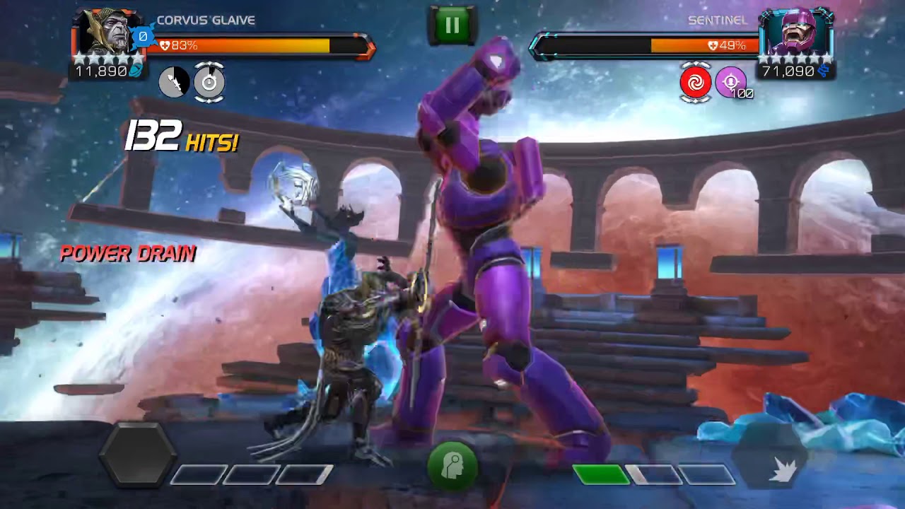 Corvus one shot on 6.1.6 sentinel boss - YouTube