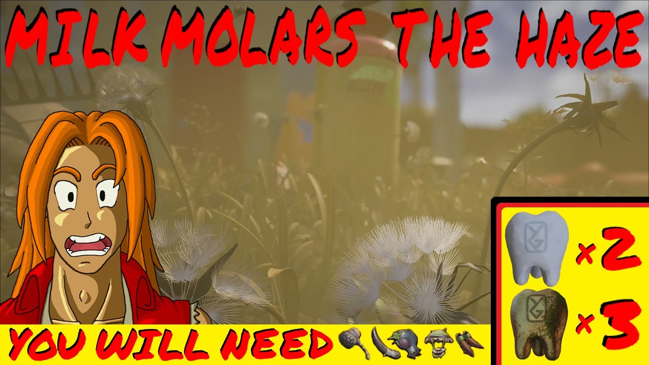 Find ALL MILK MOLARS in Grounded Part 5 Haze Region - YouTube