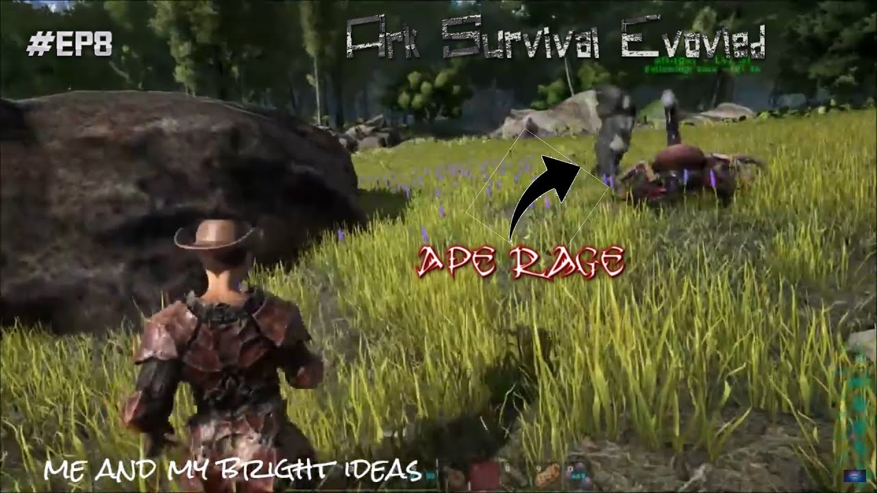 Ark - Bigfoot Ape rage/ Gigantopithecus #EP8 - YouTube