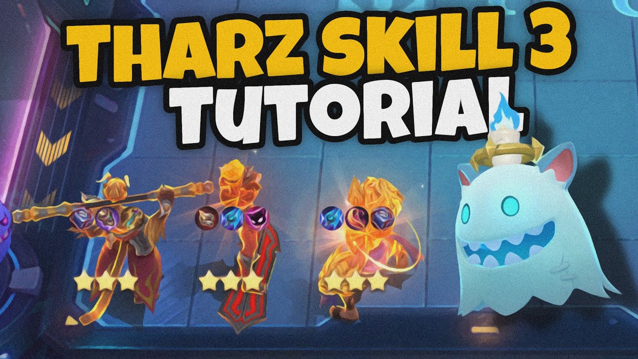 THARZ SKILL 3 TUTORIAL !! HOW TO PLAY THARZ SKILL 3 | MAGIC CHESS MLBB ...